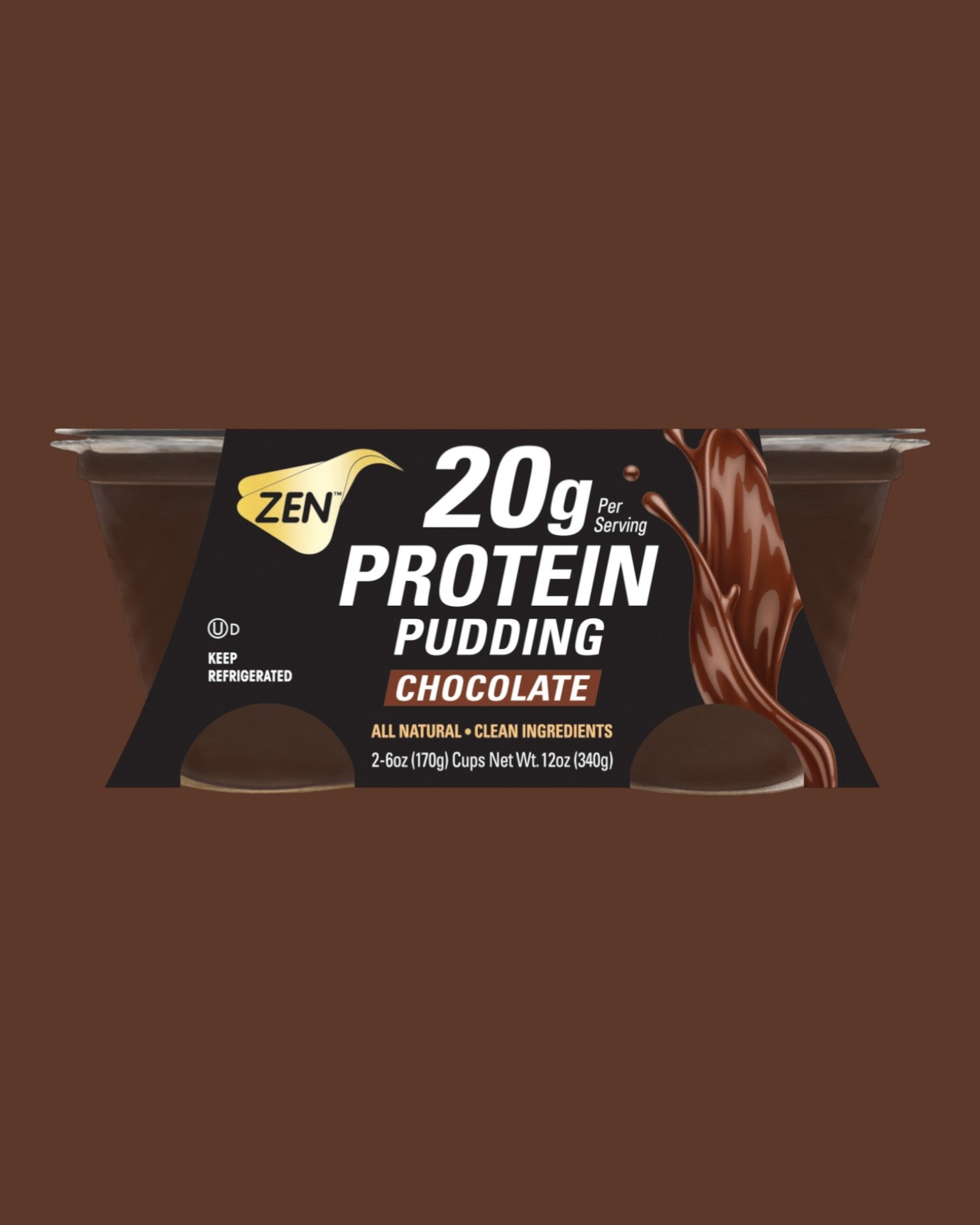 Chocolate Protein Pudding | All-Natural Milk Protein Snack – Zen